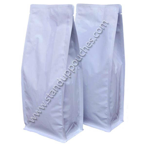 Flat Bottom Pouches | Block Bottom Bags | Box Pouch | Box Bottom Bags ...